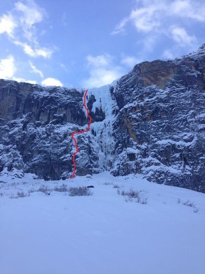Climb Rhamnusia, Banff National Park