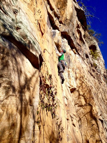 Rock Climb Blood on the Rocks, The Tennessee Wall