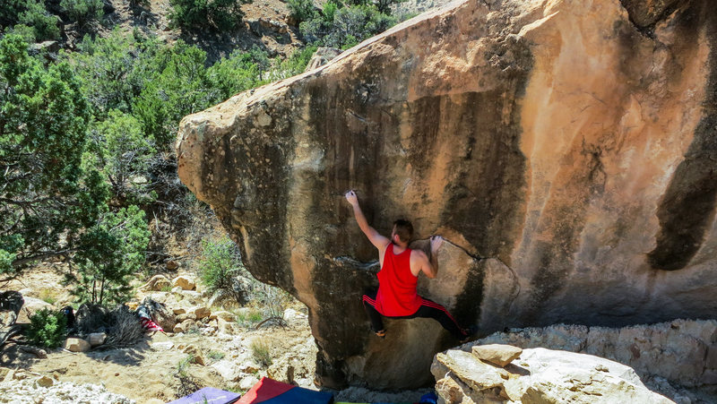 Bouldering in West Triangle, Grand Junction Area