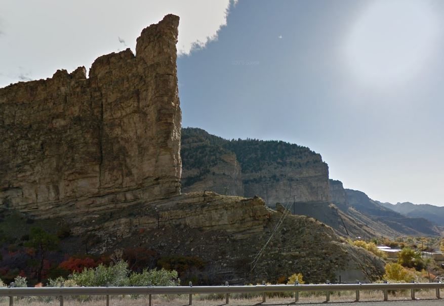 The Castle Gate Tower - Price Canyon, Utah