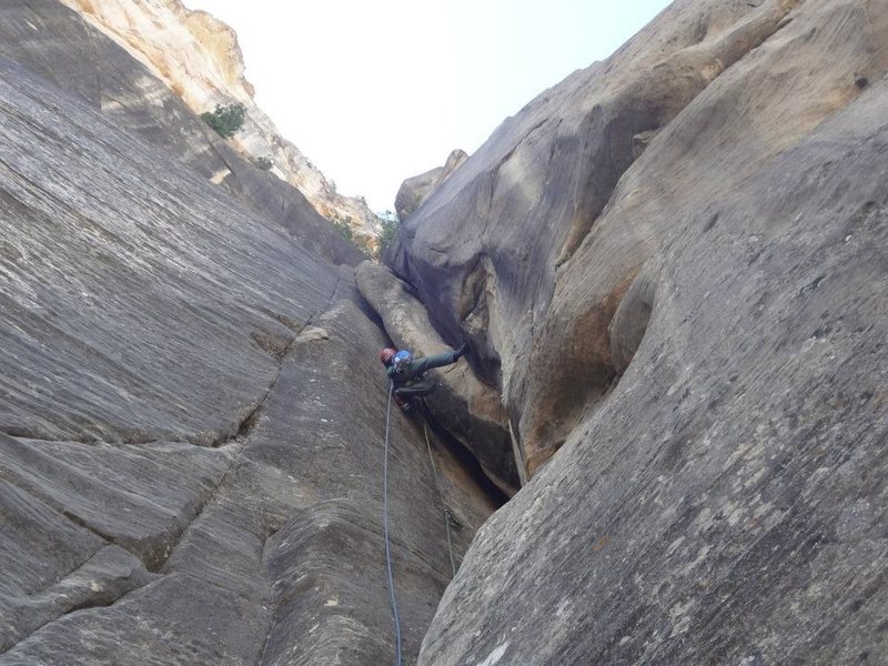 Rock Climb The Great Dihedral, Sedona Area