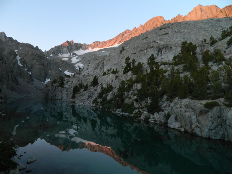 Finger Lake in the still morning.