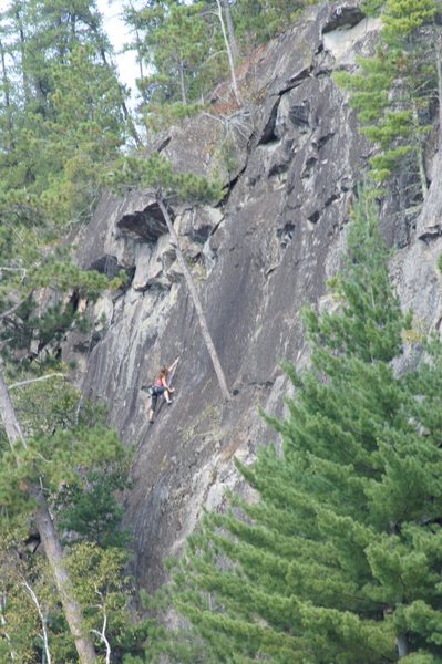 Rock Climb Old Man Smoldering (OMS), MN/Canada Border Areas