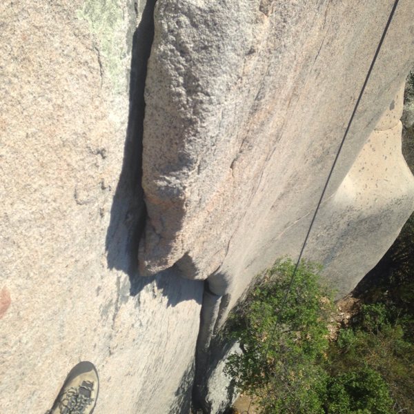 Rock Climb Hillary Step, San Diego County