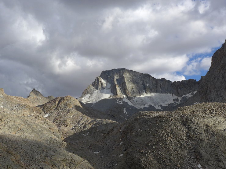 Mt Darwin/Darwin Glacier from Darwin Canyon