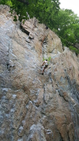Rock Climb Vulgarian Pterodactyl, Birdsboro Quarry