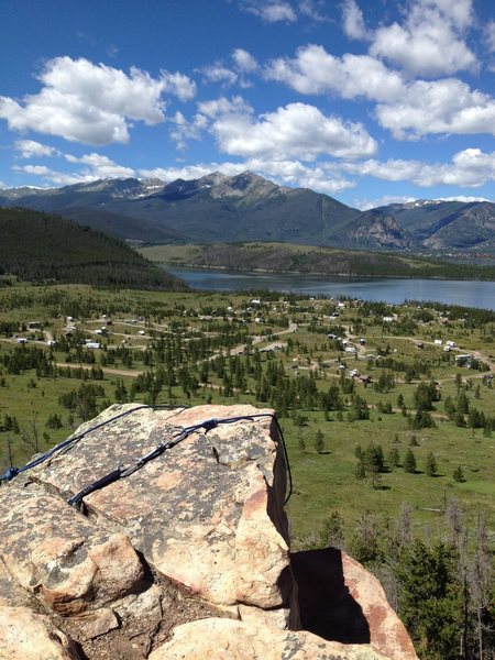 Rock Climb 5.6 TR - 1, Keystone a.k.a. Montezuma