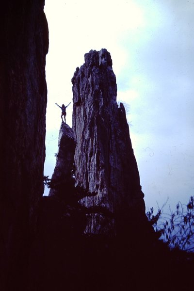 Rock Climb The Gendarme, Seneca Rocks