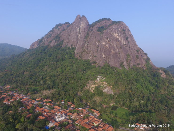 Rock Climbing in Mount Parang, Java