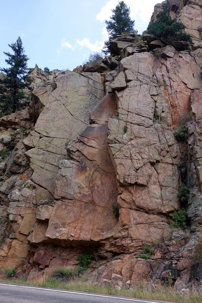 Rock Climb The Pee-wee Erect, Fort Collins