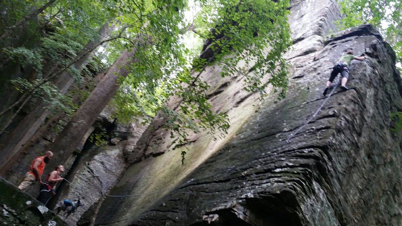 Rock Climb The Dagger, *Jackson Falls