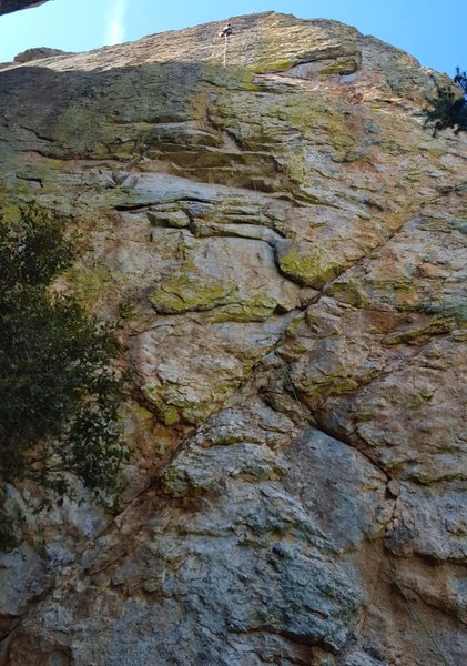 Rock Climb Raven Maniac, Mount Lemmon (Santa Catalina Mountains)