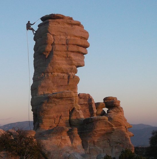 Rock Climb Northwest Route, Mount Lemmon (Santa Catalina Mountains)
