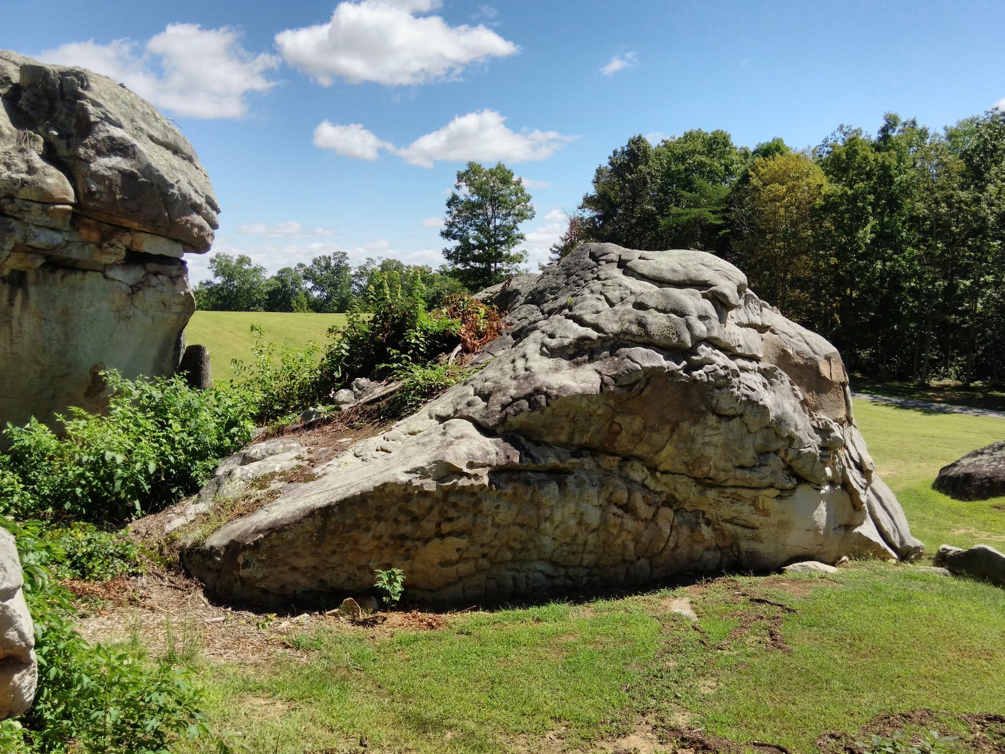 Short boulder out in the fairway a bit. This is right by the Graham ...