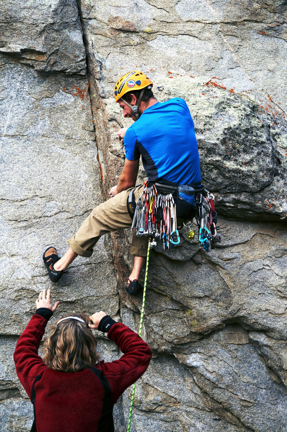 A good spotter is an essential piece of equipment. At least the fall ...