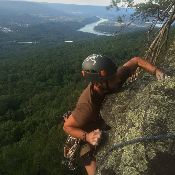 Rock Climb Copperhead, Sunset Park