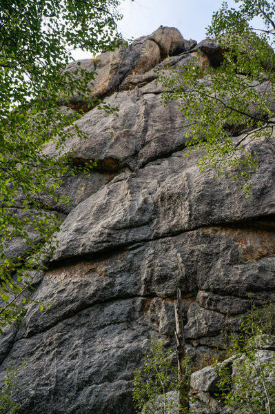 Rock Climb Madam Mohawk, The Needles Of Rushmore