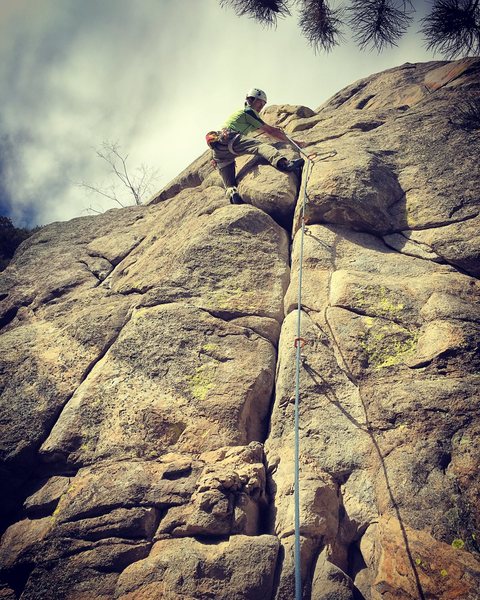 Rock Climb Primate Studies, Boulder Canyon