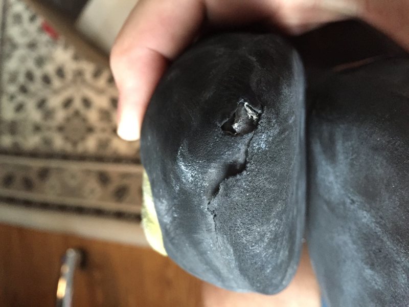 Is this normal? (Toe holes in Miuras after 6 months)