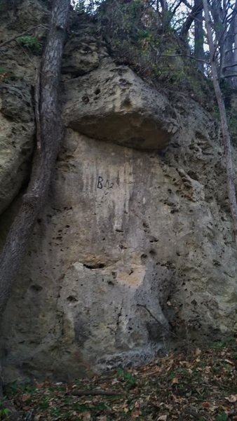 Climb Hang Man, Joinerville Bouldering