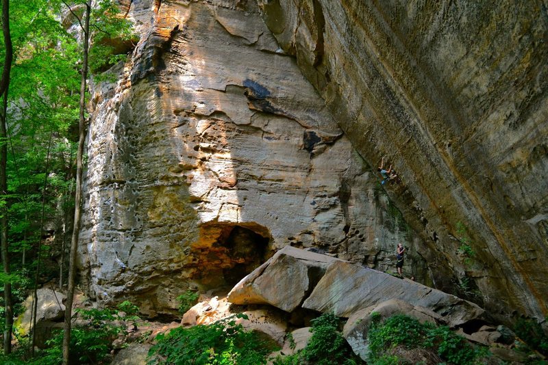 Rock Climb Pure Imagination, Red River Gorge