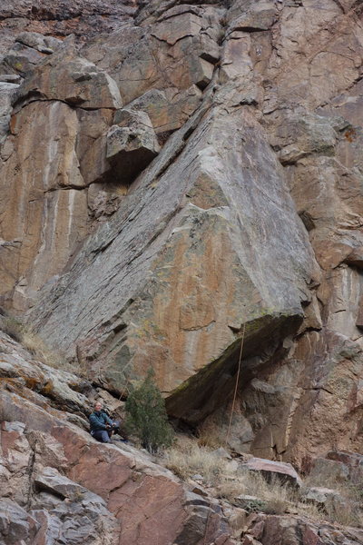 Rock Climb Obtuse Dilemma, Fort Collins