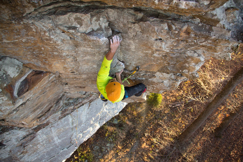 Rock Climb Master and Commander, North-Central Arkansas