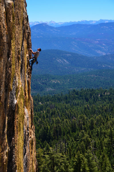 Rock Climb Shangri La, Western Sierra