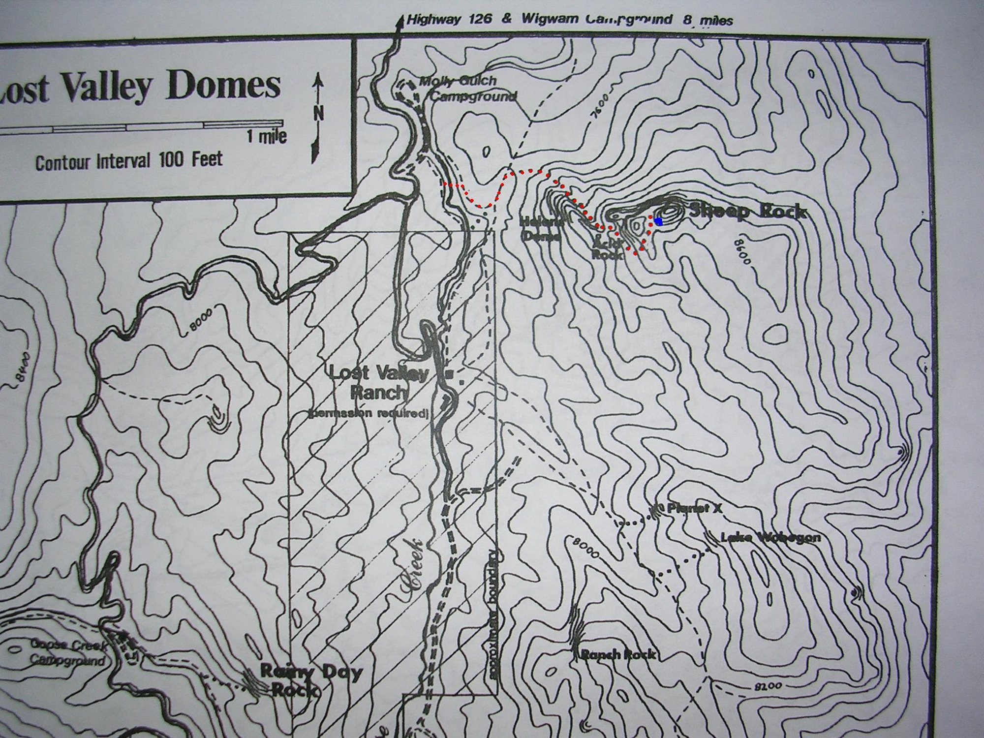Sheep Rock, Pike's Peak National Forest, CO.