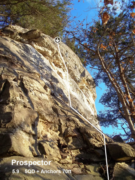 Climb up then around the right side of the upper mantle ledge.