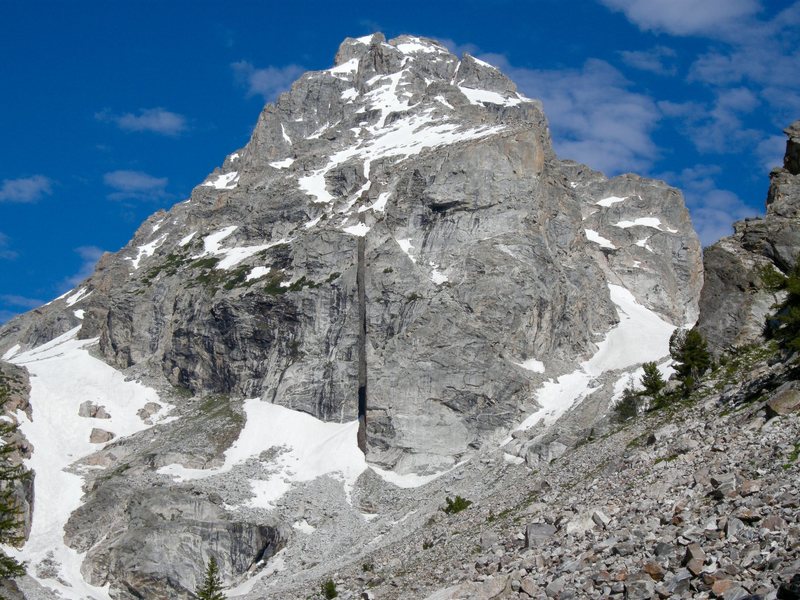 Middle Teton from Garnet Canyon.