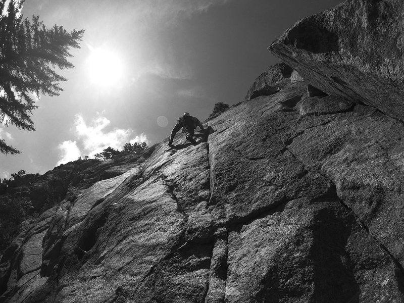 Rock Climb Sea Breeze, Boulder Canyon
