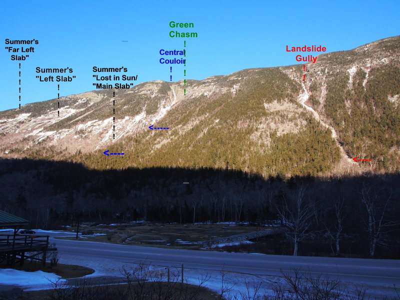 Climbing in Mt. Webster - Winter Ice &, * NH Ice and Mixed