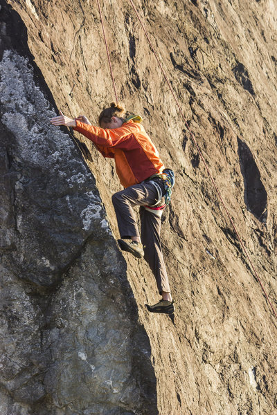 Rock Climb North Arete, Redwood Coast