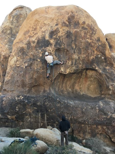 Dick Cilley, master climber.