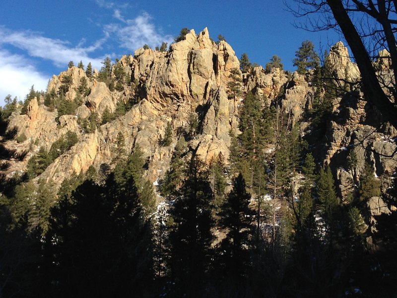 Rock Climbing in Amphitheatre, Fort Collins