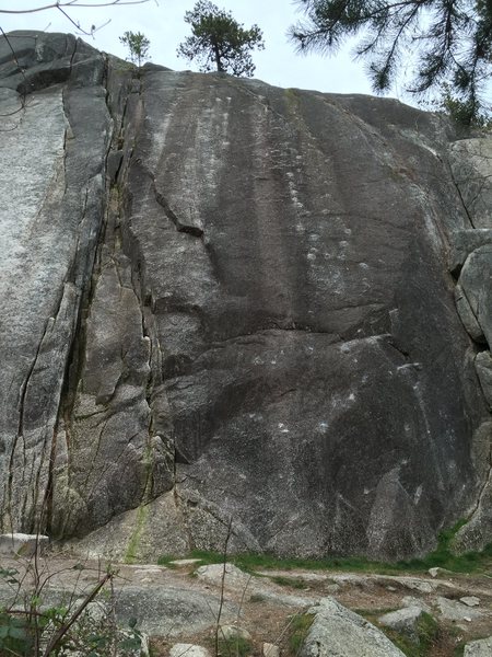 Rock Climb High Boltage Line, British Columbia