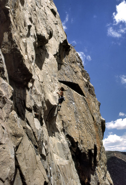 Rock Climbing in Transpire Wall, Sierra Eastside