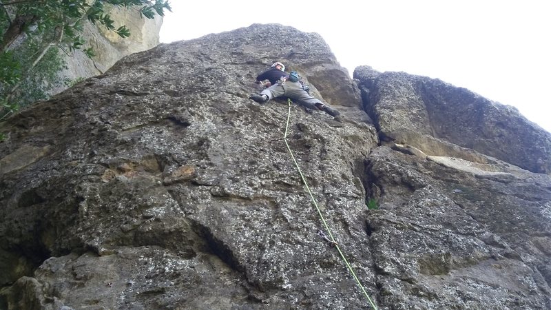 Rock Climbing in 4 - The Shock Block, San Francisco Bay Area