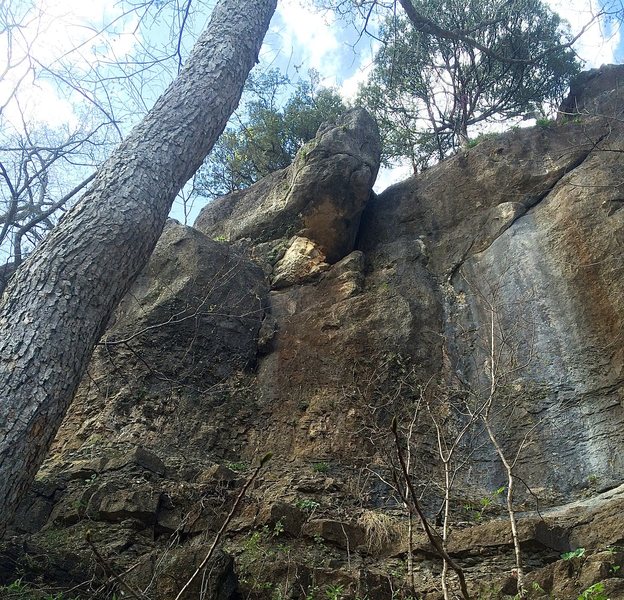 Rock Climb Chockstone, EM: St. Francois State Park