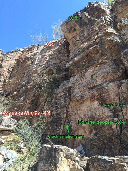 Rock Climb For the People, Southern Arizona