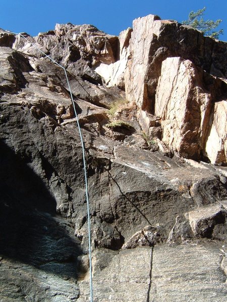 Rock Climbing in The Overhangs aka Original Overhangs, Glenwood Springs