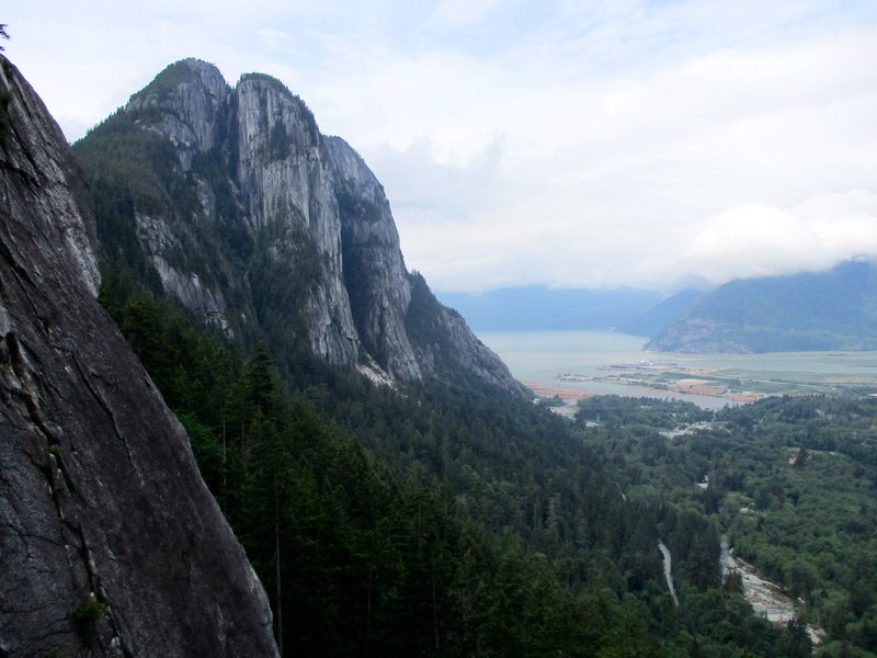 The northern walls of the Chief as seen from Slhanay.
