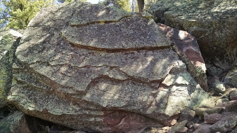 Bouldering in Ramp Rock, Flatirons