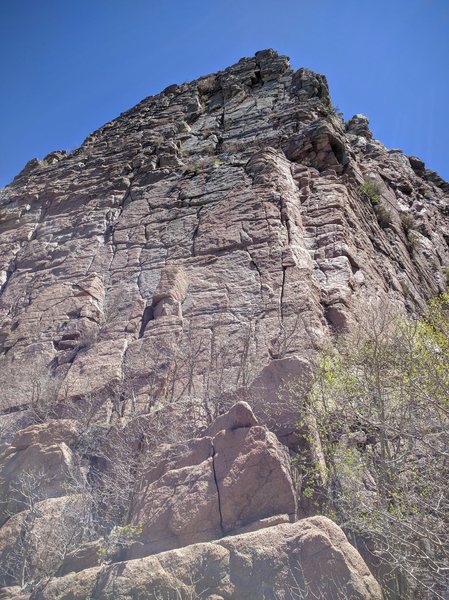 Rock Climbing in Tombstone, Sandia Mountains