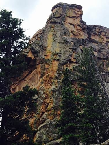 Rock Climb The Learning Curve, South Platte