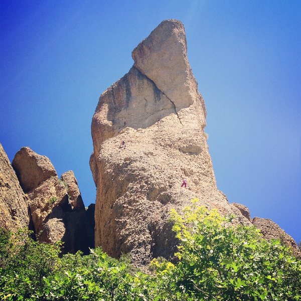 Rock Climbing in Heart Rock Area, Maple Canyon