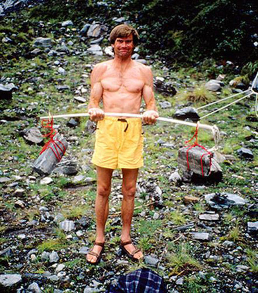 The great Alex Lowe in camp