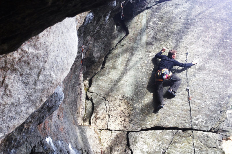 Rock Climb Static Cling, *Rumney