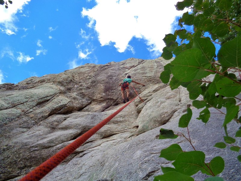Rock Climb The Pillage Idiot, Mount Lemmon (Santa Catalina Mountains)